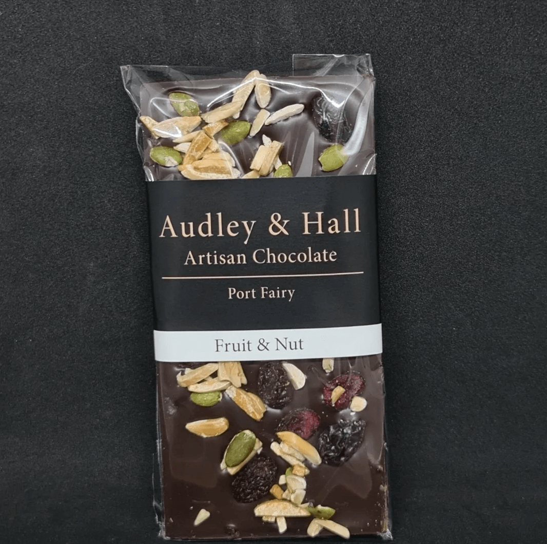 Audley & Hall - Fruit & Nut Chocolate Bar – MadeMart.